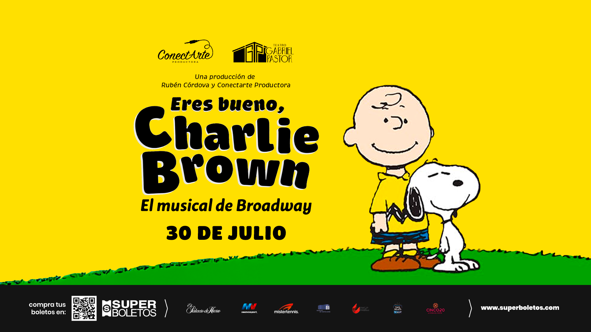 Termina con éxito "Eres bueno, Charlie Brown" - Only